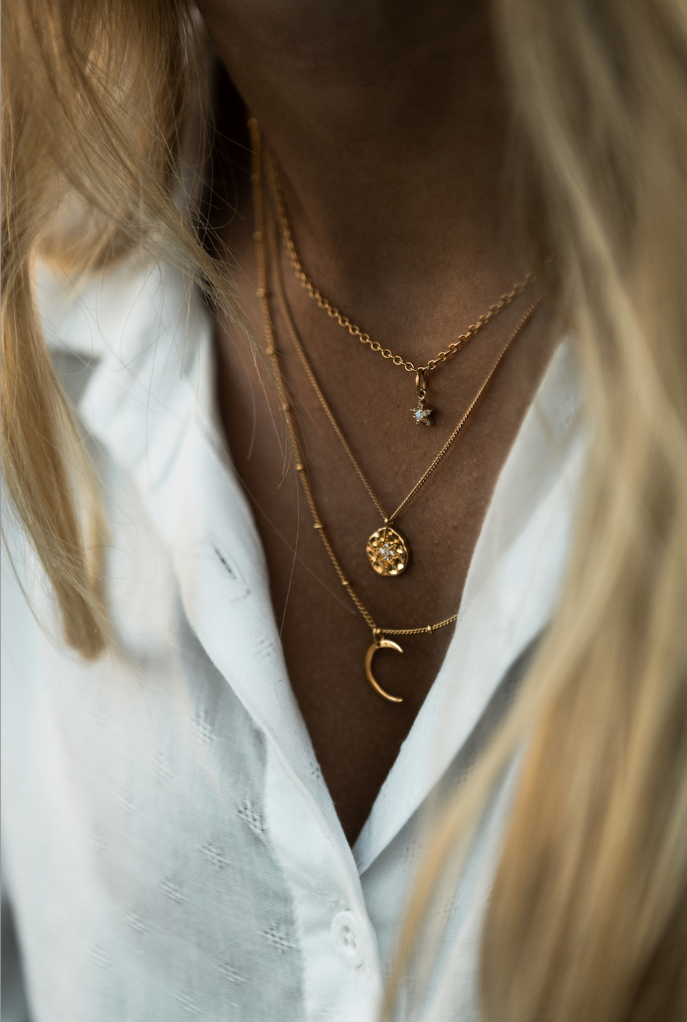The Art of Layering: How to Create the Perfect Necklace Stack – A&A Bliss